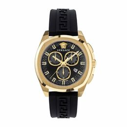 Versace Analog Watch male Black size One Size