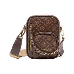 Carlo Colucci Crossbody Bag female Brown size One Size