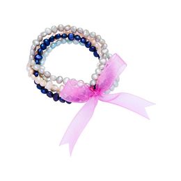 Valero Pearls Armband Damen Gr&ouml;&szlig;e One Size marine / hellblau / rosa / perlwei&szlig;