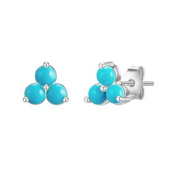 Glanzst&uuml;cke M&uuml;nchen Glanzst&uuml;cke M&uuml;nchen Earrings female Blue, Silver size One Size