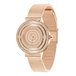 Guess Uhr Damen Gr&ouml;&szlig;e One Size rosegold / transparent