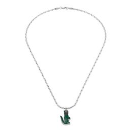 Lacoste Necklace male Silver size One Size