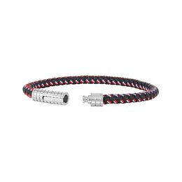 CAI ca&iuml; Armband Herren Gr&ouml;&szlig;e One Size dunkelblau / feuerrot / schwarz / silber / wei&szlig;