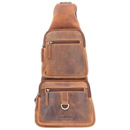 Green Burry Greenburry Crossbody Bag male Brown size One Size