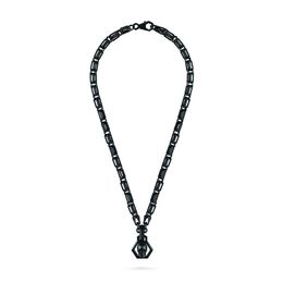 Philipp Plein Jewellery Necklace male Black size One Size