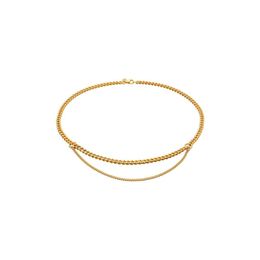 Elli Premium Kette Damen Gr&ouml;&szlig;e 38 gold