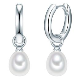Valero Pearls Ohrringe Damen Gr&ouml;&szlig;e One Size silber / perlwei&szlig;
