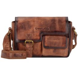 GreenLand Nature Crossbody Bag 'Mascu & Line' male Brown size One Size