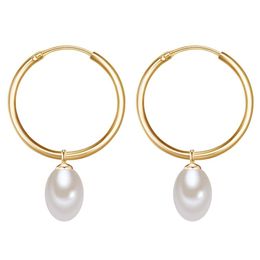 Valero Pearls Ohrringe Damen Gr&ouml;&szlig;e One Size gold / perlwei&szlig;