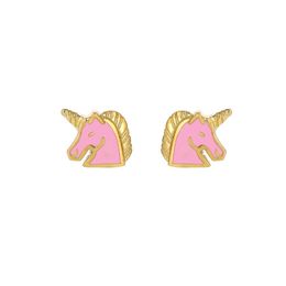 Elli Jewelry 'Einhorn' girl Pink size One Size