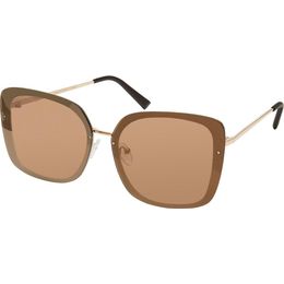 Urban Classics Sunglasses 'December' male Gold size One Size