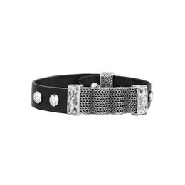 SEVEN-24 Armband Herren Gr&ouml;&szlig;e One Size schwarz / silber