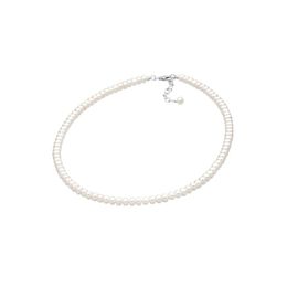 Elli Kette Damen Gr&ouml;&szlig;e 45 silber / wei&szlig;