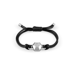 Philipp Plein Jewellery Bracelet 'Edge' male Silver size S