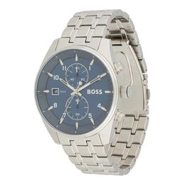 BOSS Analog Watch 'Skytraveller' male Silver size One Size