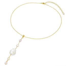 Valero Pearls Necklace female Gold size One Size
