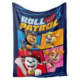 PAW PATROL Baby Blanket kids Blue size One Size