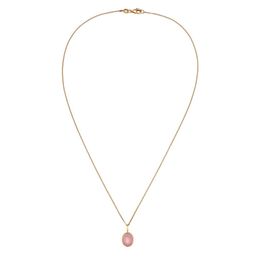 Elli Kette Damen Gr&ouml;&szlig;e 45 gold / rosa