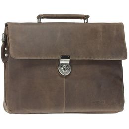 Harold'S Harold's Document Bag 'Antico' male Brown size One Size