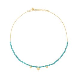 CAI ca&iuml; Kette Damen Gr&ouml;&szlig;e One Size blau / gold