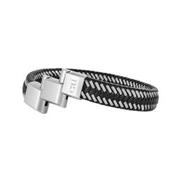 CAI ca&iuml; Armband Herren Gr&ouml;&szlig;e One Size schwarz / silber