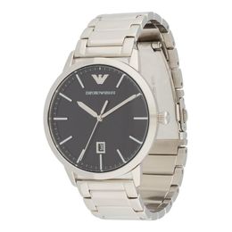 Emporio Armani Analog Watch male Silver size One Size