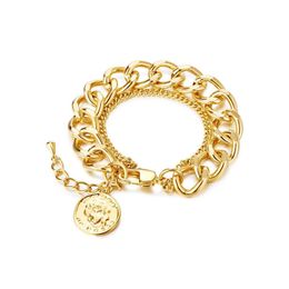 Lulu & Jane Lulu & Jane Bracelet female Gold size One Size