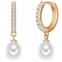 Valero Pearls Earrings female Gold size One Size