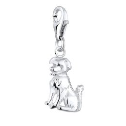 Elli Pendant 'Hund' female Silver size One Size