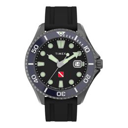 Timex Analog Watch 'Deep Water' male Black size One Size