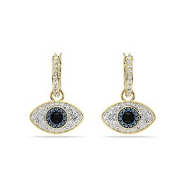 Swarovski Ohrringe Damen Gr&ouml;&szlig;e One Size blau / gold / schwarz / transparent