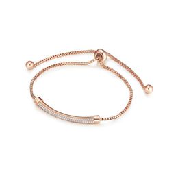 Lulu & Jane Lulu & Jane Armband Damen Gr&ouml;&szlig;e One Size rosegold