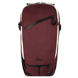 Jack Wolfskin Sportrucksack 'Alpspitze' Damen Gr&ouml;&szlig;e One Size burgunder / schwarz / wei&szlig;
