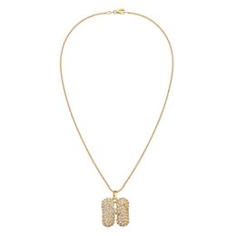 Elli Necklace 'H' female Gold size 45