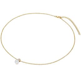 Valero Pearls Kette Damen Gr&ouml;&szlig;e One Size gold / perlwei&szlig;