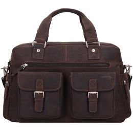 GreenLand Nature Document Bag male Brown size One Size