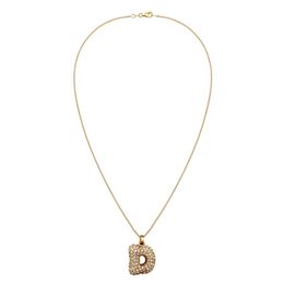 Elli Necklace 'D' female Gold size 45