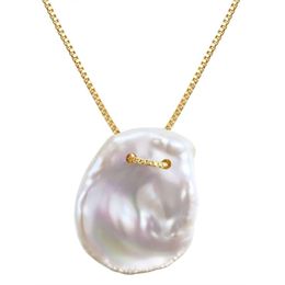 Valero Pearls Necklace female Gold size One Size