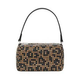 Koosh Handtasche Damen Gr&ouml;&szlig;e One Size braun / schwarz / silber