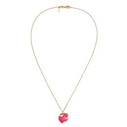 Elli Kette Damen Gr&ouml;&szlig;e 45 gold / pink