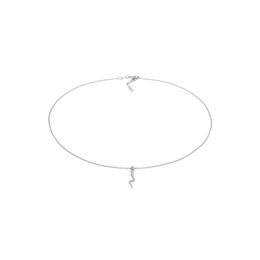 Elli Halskette Choker, Schlange Damen Gr&ouml;&szlig;e 36 silber