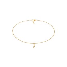 Elli Halskette Choker, Schlange Damen Gr&ouml;&szlig;e 36 gold