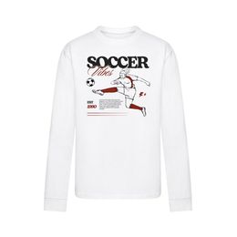 F4NT4STIC Shirt 'Soccer Vibes Sport Fan' Jungen Gr&ouml;&szlig;e 146/152 rot / schwarz / wei&szlig;