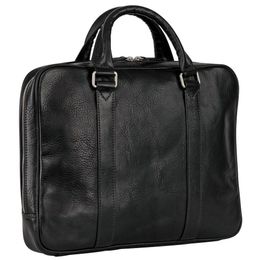 Leonhard Heyden Document Bag 'Bergamo' male Black size One Size
