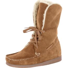 Heine Damen Stiefelette cognac Gr&ouml;&szlig;e 35