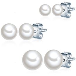 Valero Pearls Ohrringe Damen Gr&ouml;&szlig;e One Size silber / perlwei&szlig;