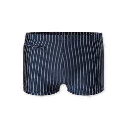 Schiesser Badehose Herren Gr&ouml;&szlig;e M/L marine / wei&szlig;