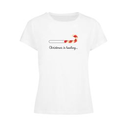Merchcode Shirt 'Christmas Loading' female White size XXXL