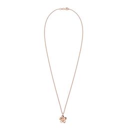 Elli Kette 'Frangipani Bl&uuml;te' Damen Gr&ouml;&szlig;e 45 rosegold