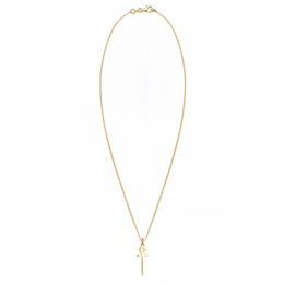 Elli Necklace 'Kreuz' female Gold size 45